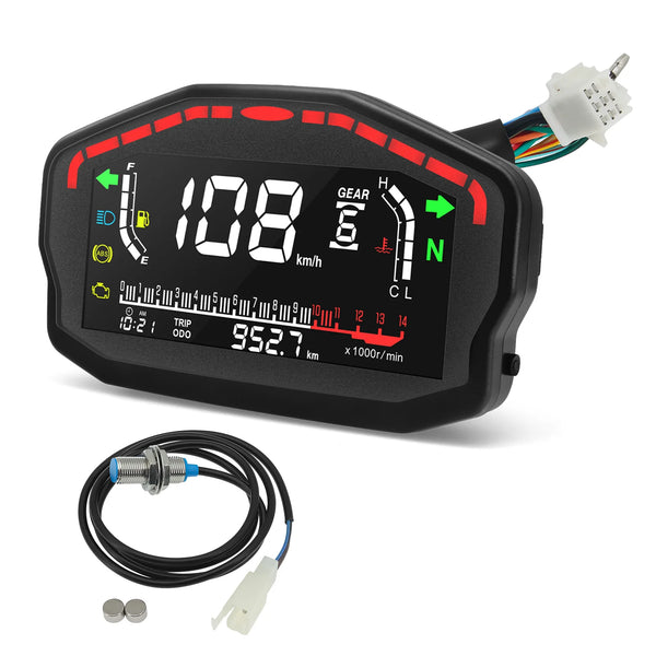 Digital speedometer motorcycle - goodsshopi