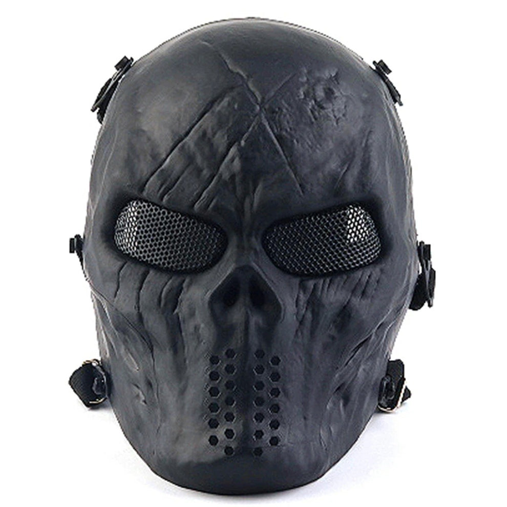 Full Face Airsoft Skull Mask - Tactical Protective Gear – goodsshopi