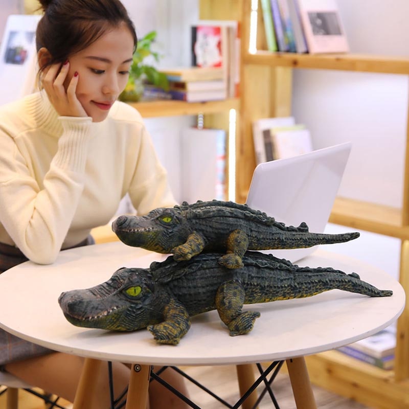 Giant Stuffed Animal Crocodile Simulation Plush Toy - Goods Shopi
