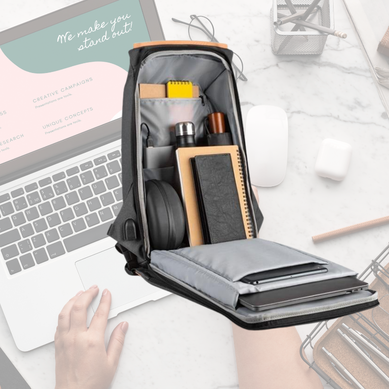 Waterproof Laptop backpacks USB charging anti-theft - Goods Shopi
